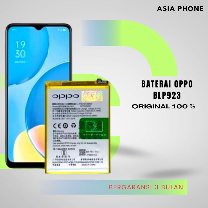Jual BATRE BATERAI OPPO A57 2020 / 2022 BATRE BATERAI OPP BLP923 BLP ...