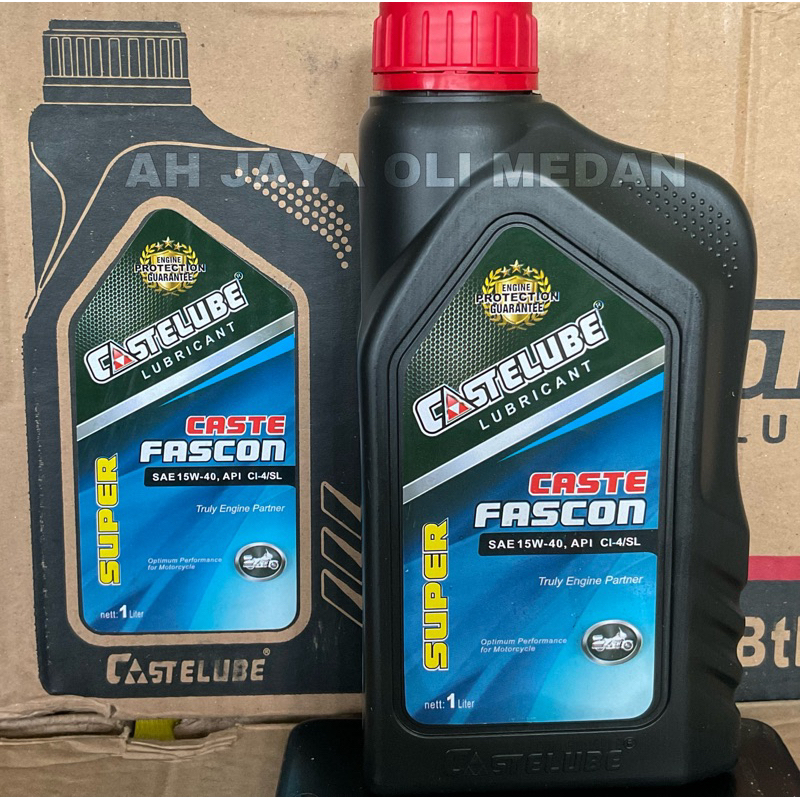 Jual CASTELUBE FASCON Super 15w-40 1 Liter ORIGINAL | Shopee Indonesia