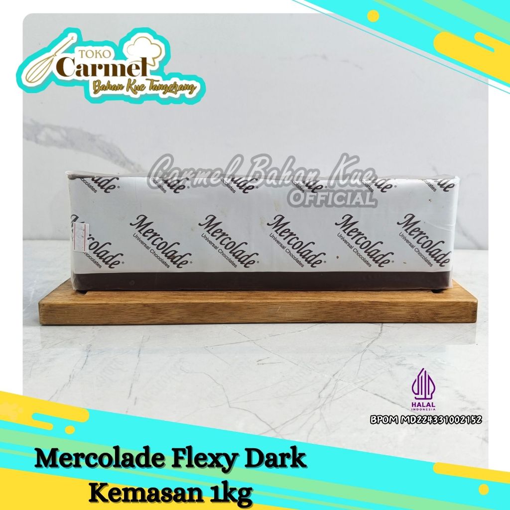Jual Mercolade Flexy Dark Compound 1kg (berat +/-) Coklat Batangan ...
