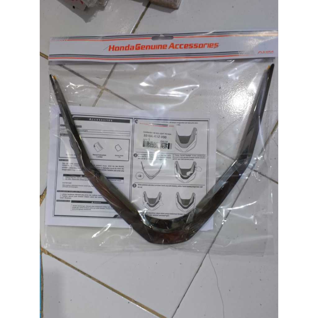 Jual Garnish Headlight (Garnish lampu Depan) Original Sepeda Motor ...