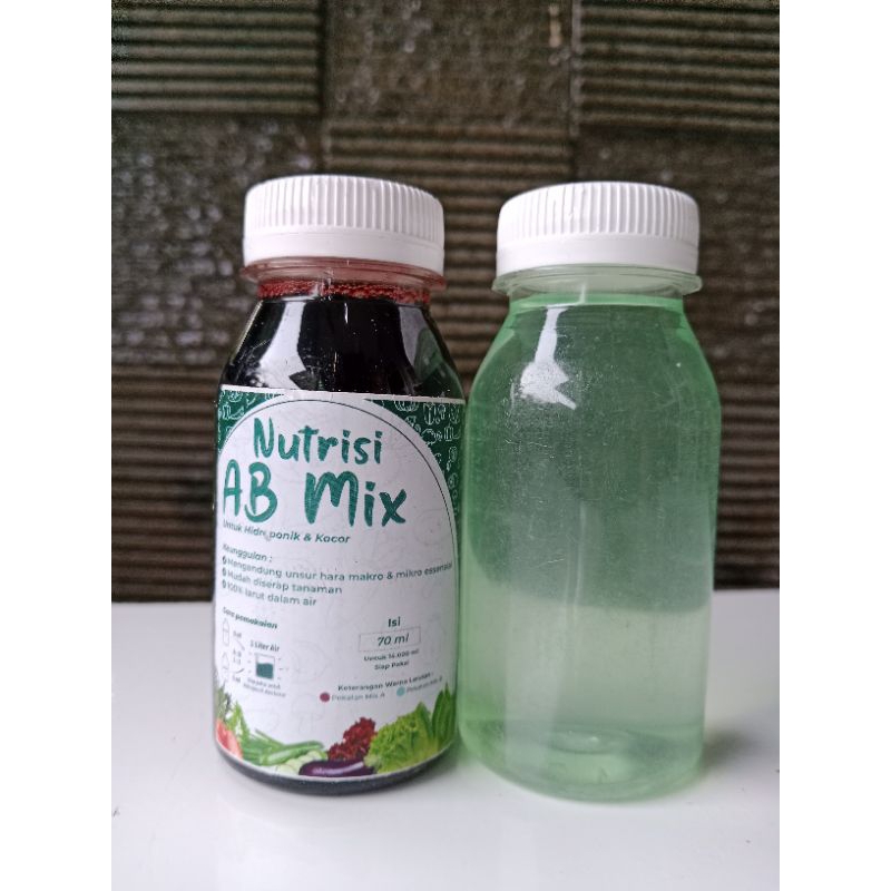 Jual Nutrisi AB Mix Sayuran Daun 70 ml | Shopee Indonesia