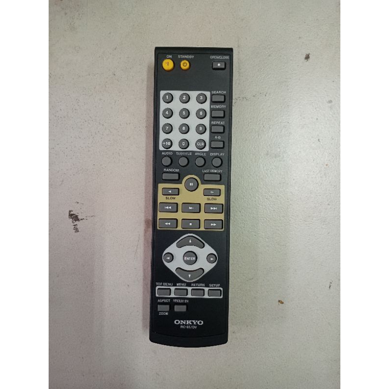 Jual REMOTE CONTROL GENUINE ONKYO SERI RC-657DV ORIGINAL | Shopee Indonesia