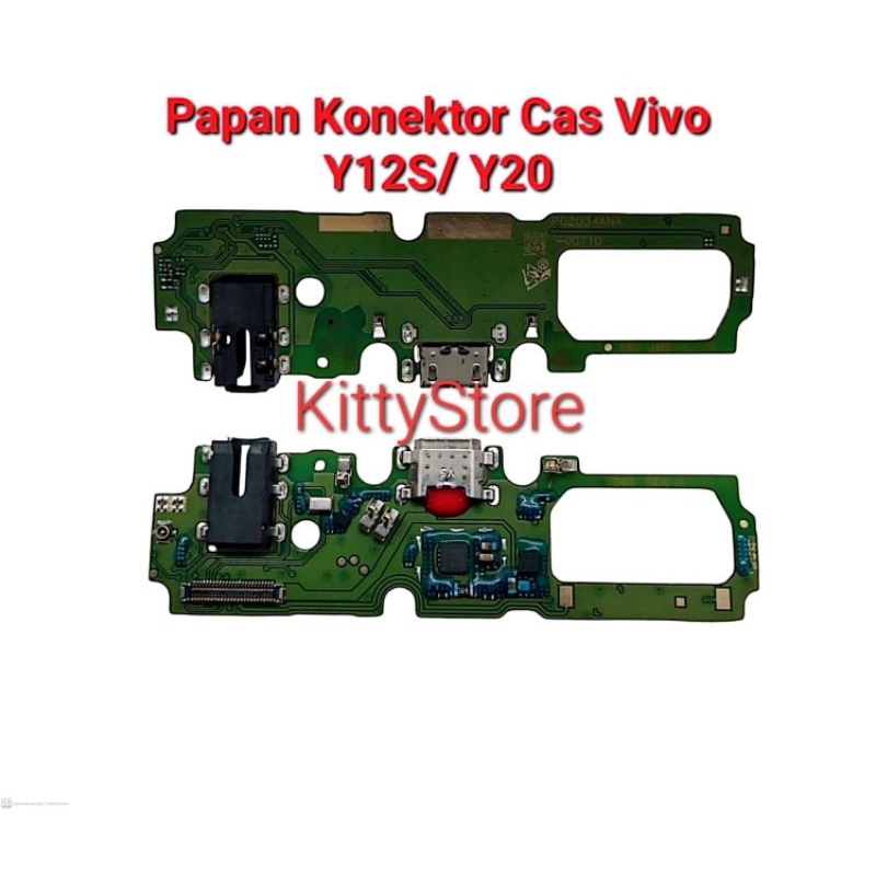 Jual Papan Konektor Cas+mic Vivo Y12s/ Y20 Papan PCB Board Cas Original ...