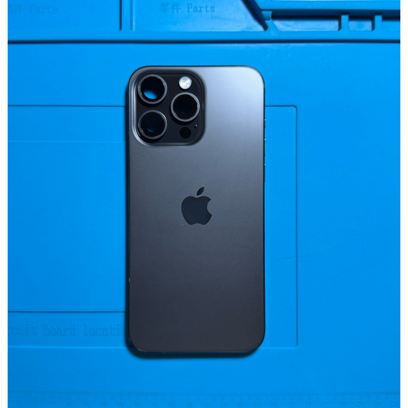 Jual HOUSING BACK CASING 15 PRO MAX BLACK TITANIUM ORIGINAL CABUTAN ...