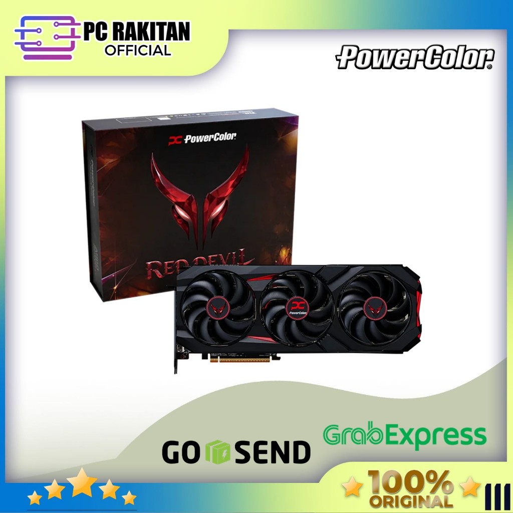 Jual POWERCOLOR VGA AMD RADEON RX 9070 XT RED DEVIL 16GB GDDR6 | Shopee ...