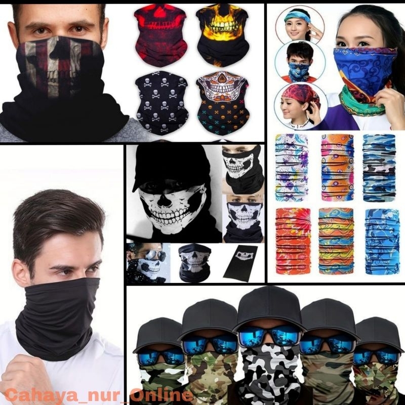 Jual Buff Bandana Multifungsi Motif Army - Tengkorak - Army [ Tanpa ...