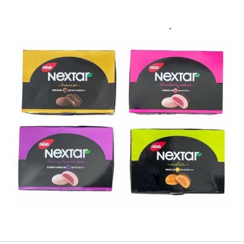 Jual NABATI NEXTAR NASTAR DAN BROWNIS COKLAT 1 dus isi 8 box | Shopee ...