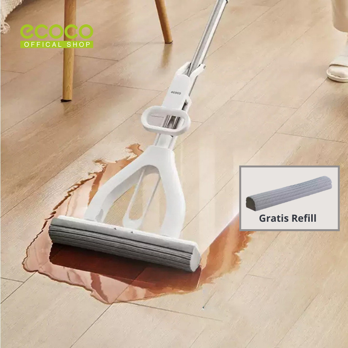 Jual ECOCO Foldable Mop Spons - Alat spons pel rumah tangga kepala ...