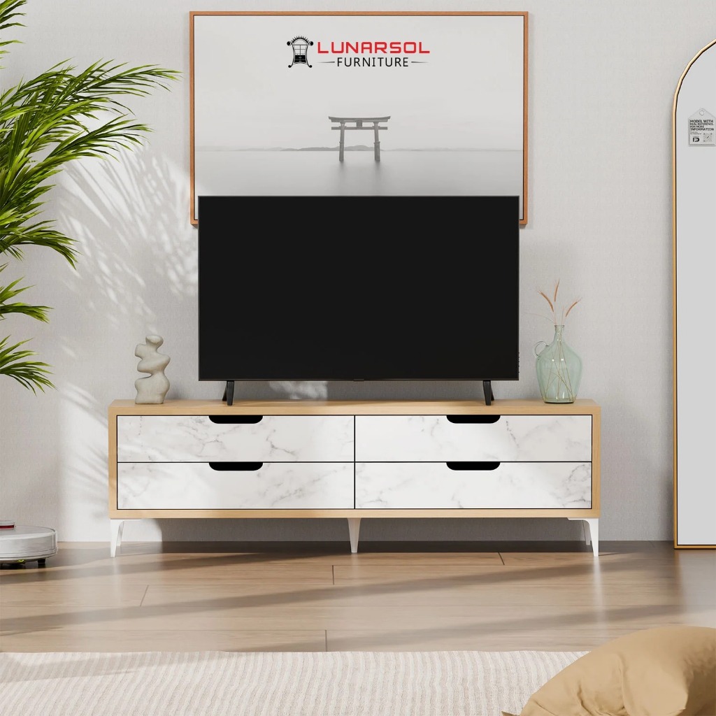 Jual LUNARSOL Alhambra Rak TV | Meja TV 55" Inch Modern | TV BUFFET ...