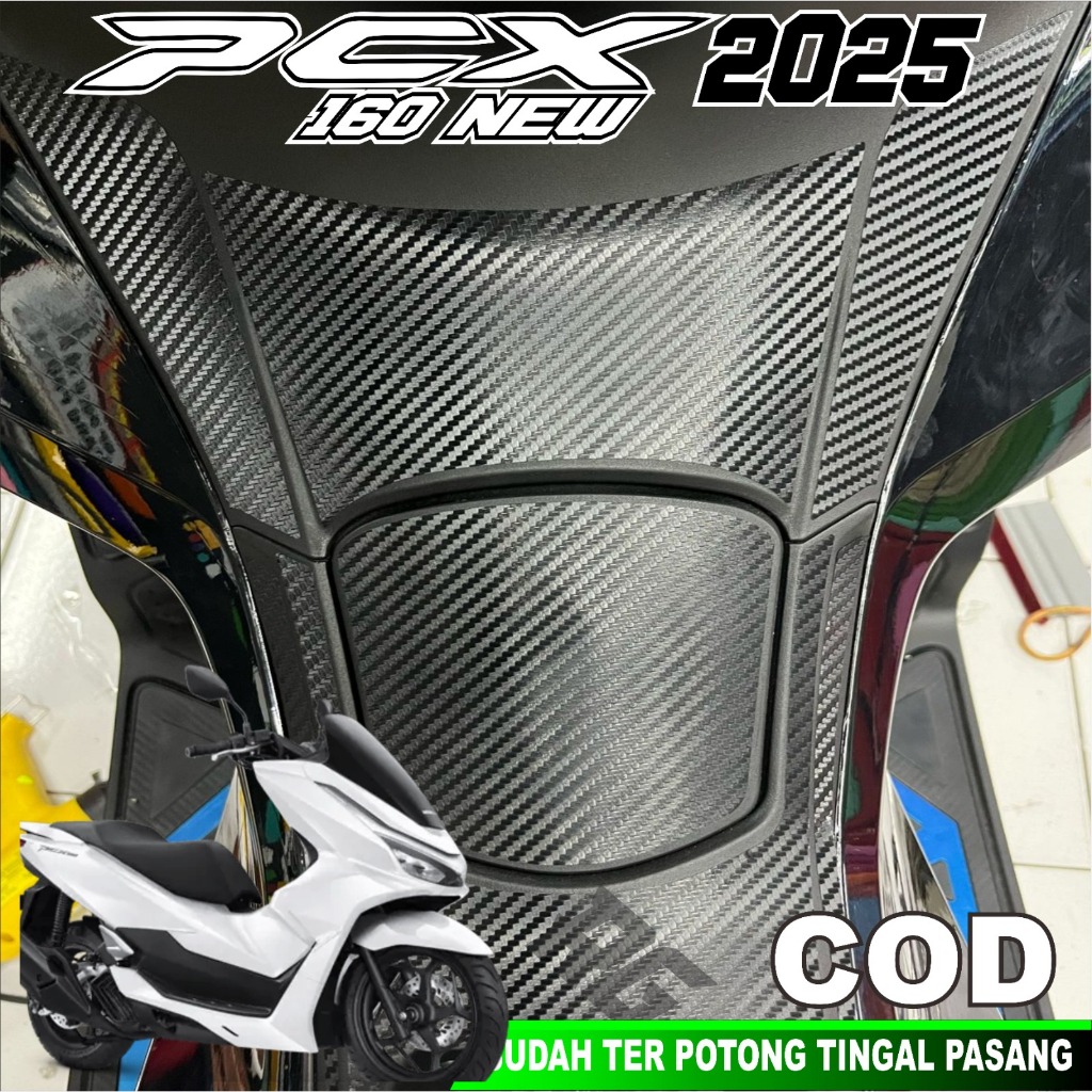 Jual STICKER CARBON 3D DOFF TANKPAD PELINDUNG TANGKI PCX 160 TERBARU ...