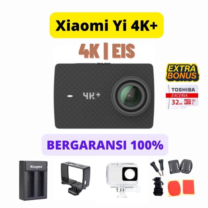 Jual Xiaomi Yi Cam 4K Plus 4K+ | Action Camera Yi Action Cam 4K Plus 4K ...