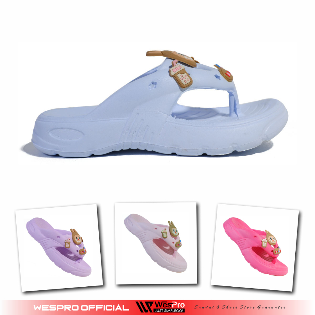 Jual Wespro Zizi Sandal Japit Anak Perempuan Tk Sd Labubu Ringan ...