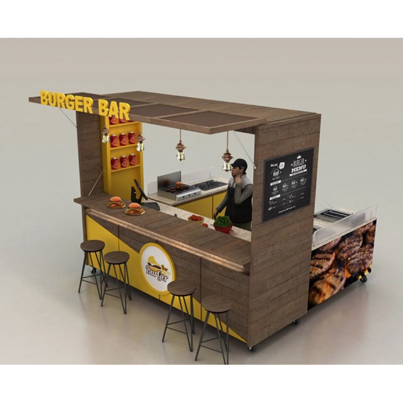 Jual booth stand jualan / booth costom mall / booth leter L | Shopee ...