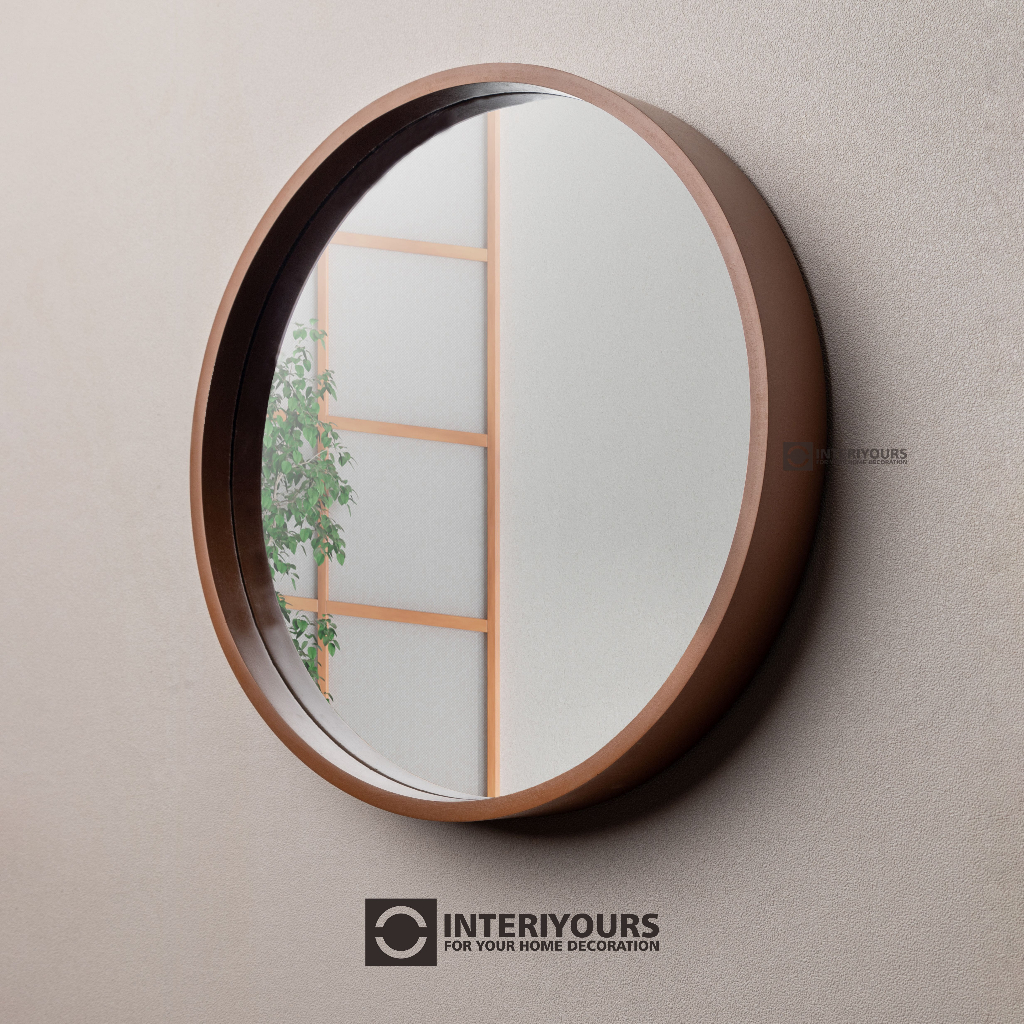 Jual Cermin Bulat Aesthetic Dekorasi Minimalis Berbagai Ukuran ...