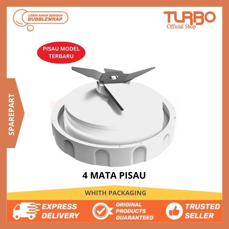 Jual [Sparepart] Turbo Blender Knife Pisau Blender 4 Mata Pisau Untuk ...