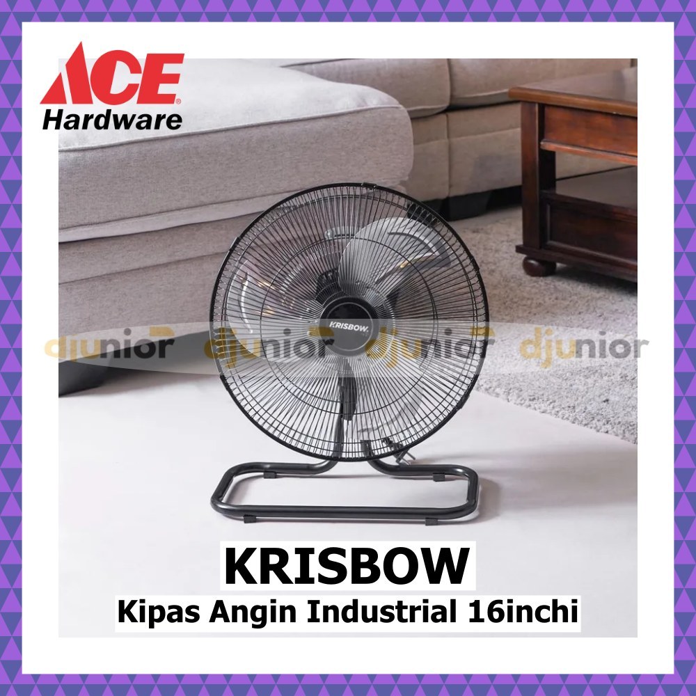 Jual ACE KRISBOW - INDUSTRIAL TABLE FAN 16 INC / KIPAS ANGIN MEJA INDUSTRI / KIPAS LANTAI ...