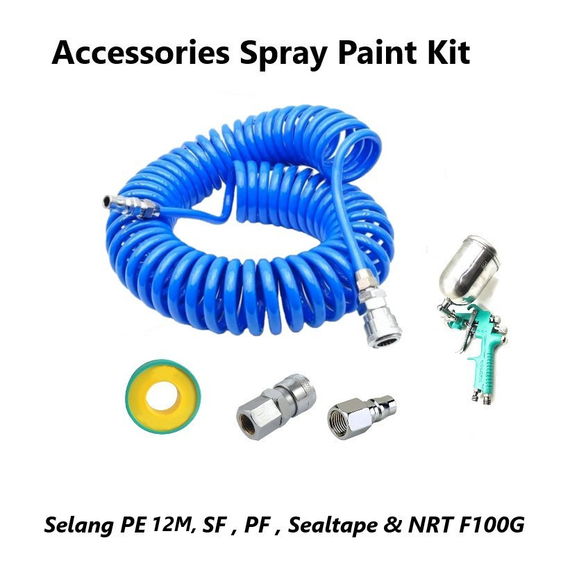 Jual Paket Alat Semprot Cat Debu Dan Isi Angin Acessories Paint Spray ...