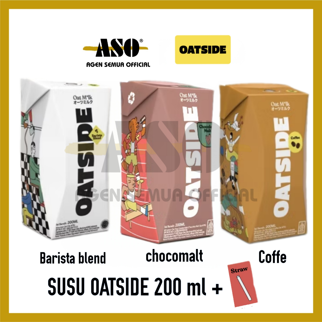 Jual Oatside oat milk susu oat 200ml all variant PROMO !!! | Shopee ...