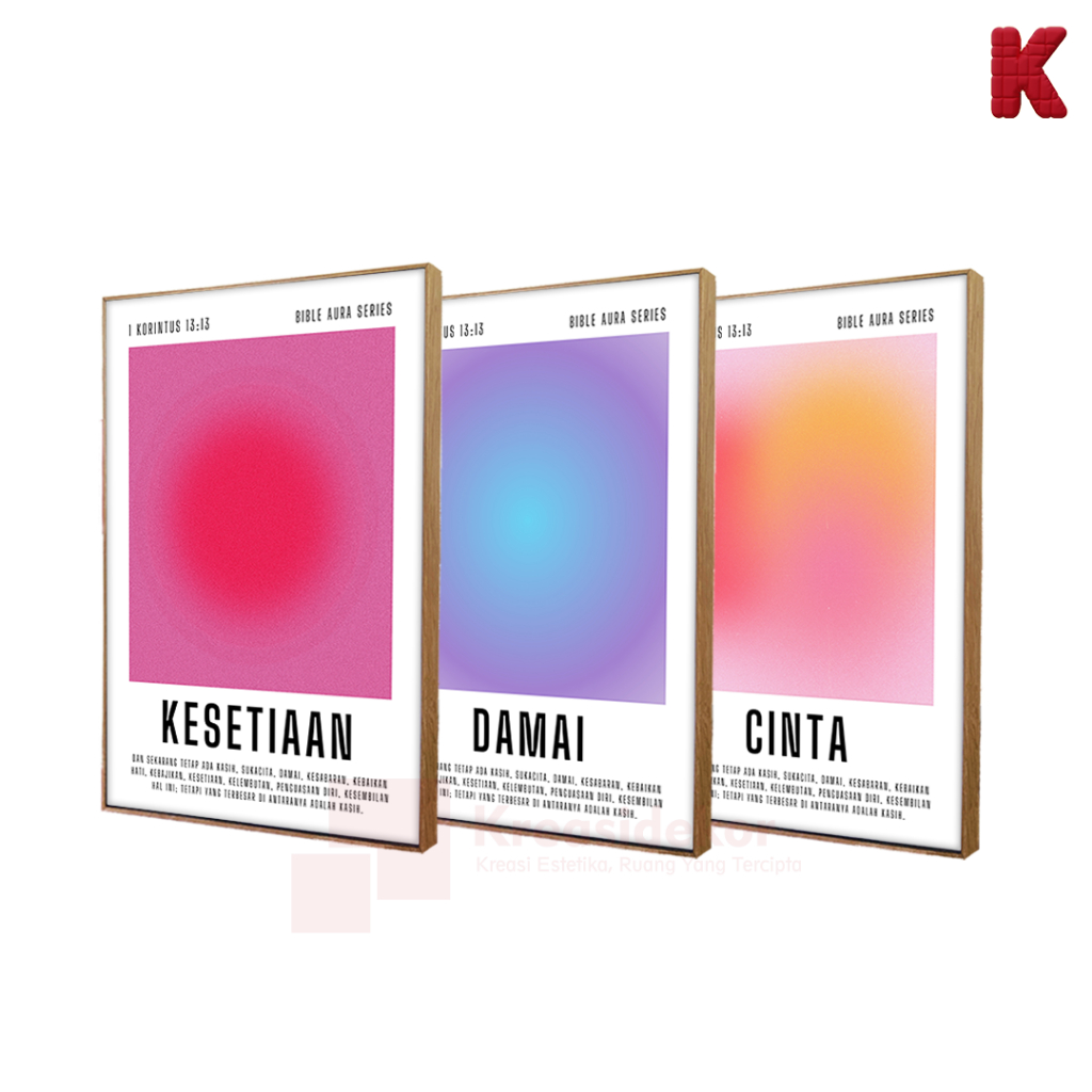 Jual Kreasidekor Bibble Aura Series Bingkai Frame Walnut Dekorasi ...