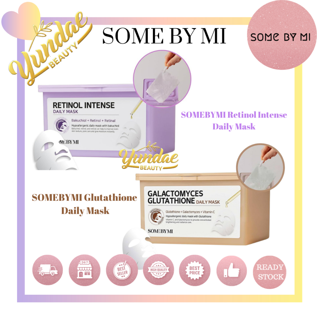 Jual SOME BY MI SOMEBYMI Retinol Intense Daily Mask | Glutathione Daily ...