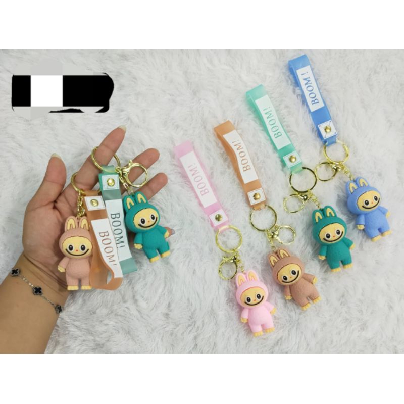 Jual gantungan labubu/ gantungan kunci model labubu/ ganci labubu ...