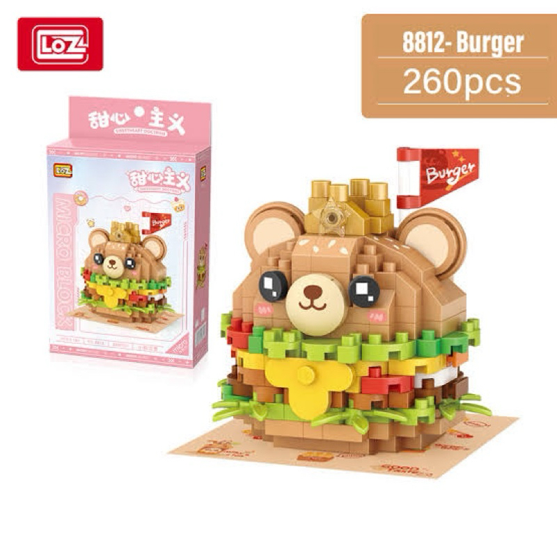 Jual Miniso Building Block Happy Food Fruit cactus / mainan anak lego ...