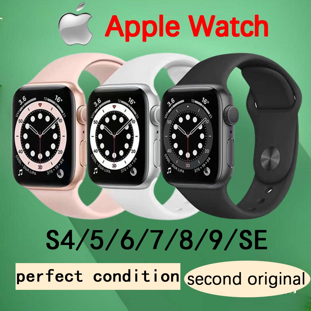 Jual Apple Watch S4/5/6/7/8/9/SE 40mm & 44mm second iwatch inter ...