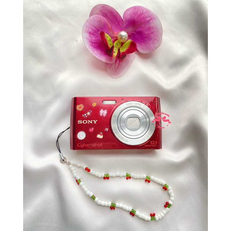 Jual Digicam Sony Cybershot W510 in Red | Shopee Indonesia