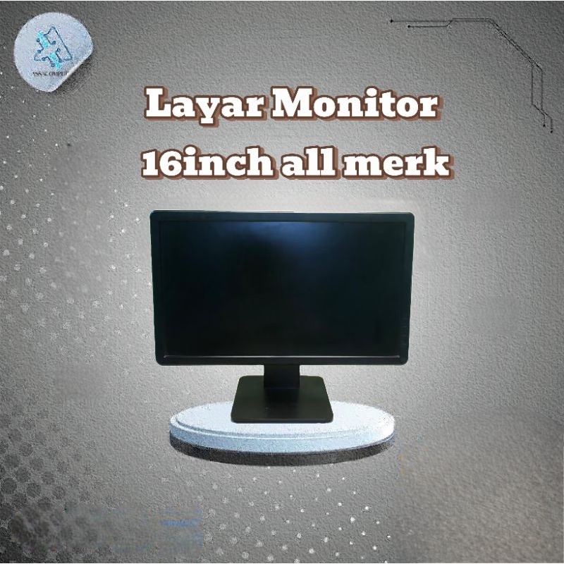 Jual Layar Monitor Komputer ALL MERK Ukuran 16 Inchi Wide Obral Harga ...