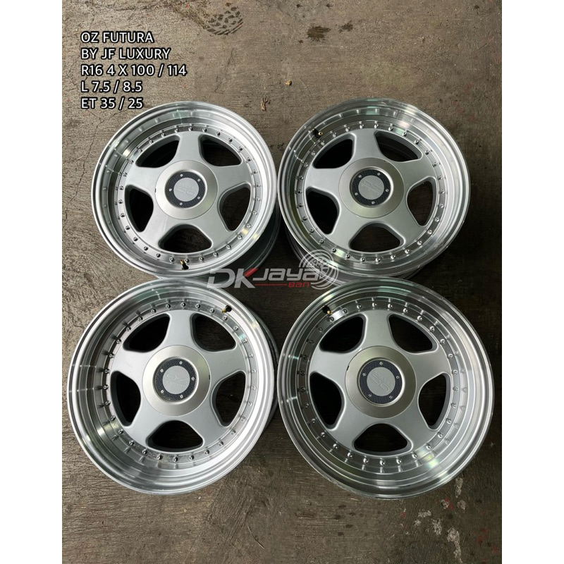 Jual VELG OZ FUTURA R16 4 X 100/114 (HARGA UNTUK 4PCS VELG) | Shopee ...