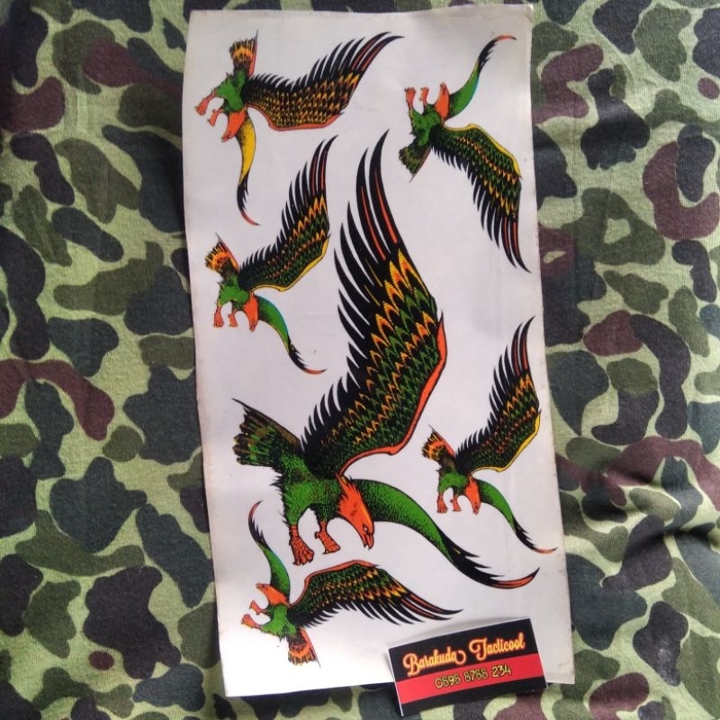 Jual Stiker Jadul Burung Elang Sticker Lawas Vintage Burung Jadul ...