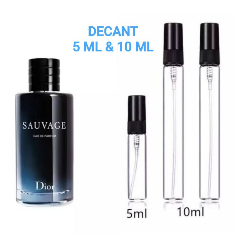 Jual PARFUM DECANT ORI DIO* SAUVAGE EDP 5 ML & 10 ML | Shopee Indonesia