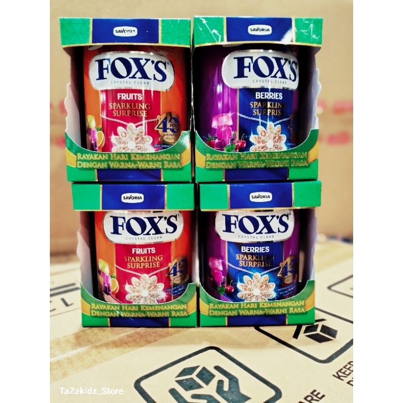 Jual permen fox's 144gr / permen fox kaleng berries/fruits | Shopee ...
