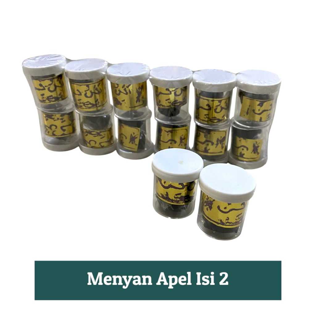 Jual Menyan Apel Jin Hitam Kemenyan Arab Wangi Asli Isi 2 pcs | Shopee ...