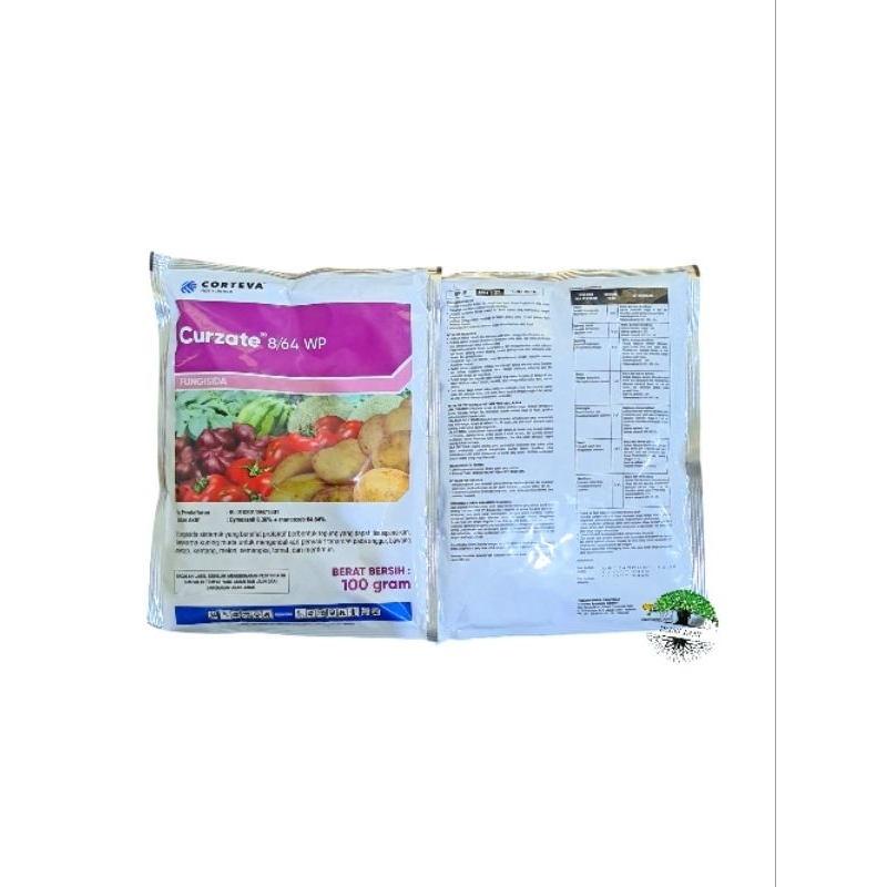Jual CURZATE 100GR FUNGISIDA sistemik 8/64WP pengendali busuk daun ...