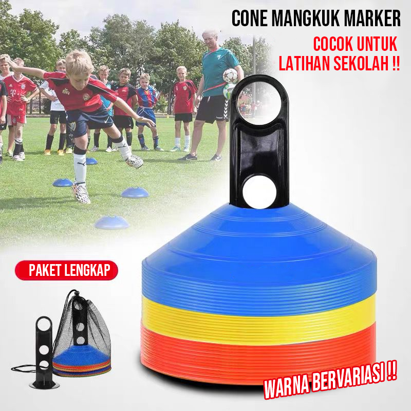 Jual BBAK Cone Mangkuk bola kaki futsal training Latihan Kun Mangkok ...