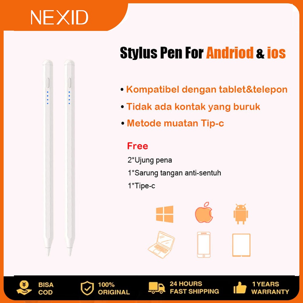 Jual Nexid stylus pen universal Kompatibel dengan Android dan IOS ipad ...