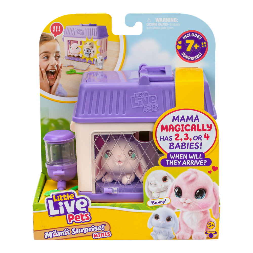 Jual Mainan Little Live Pets Mama Surprise Mini S4 Mini Playset ...