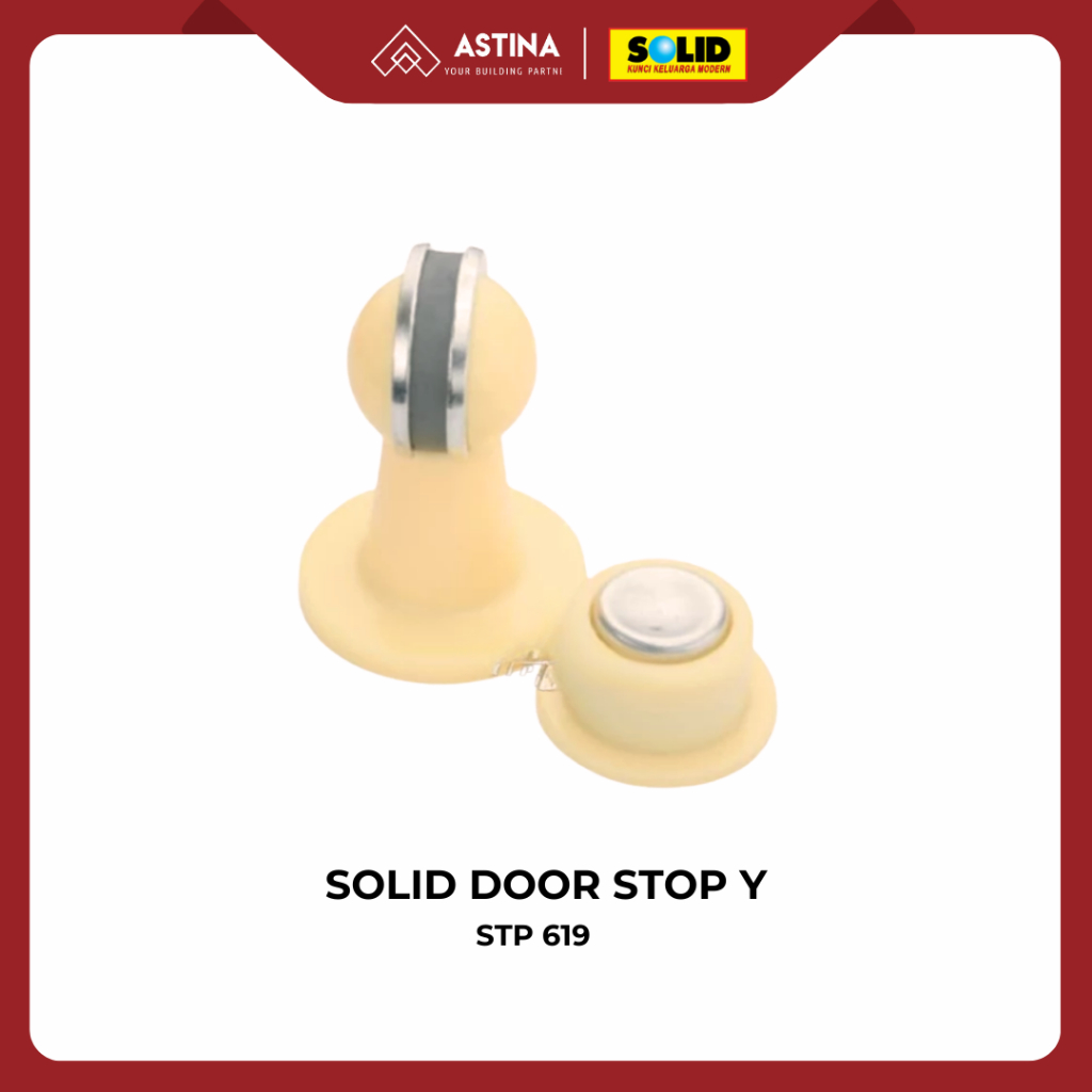 Jual SOLID STP 619 Door Stop Y / Penahan Pintu Solid | Shopee Indonesia