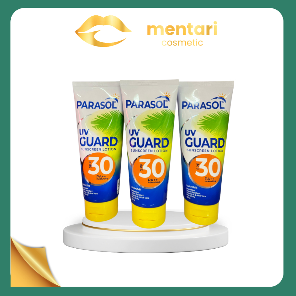 Jual Mentari ️ Parasol UV guard Moisturizing sunscreen lotion SPF 30 ...