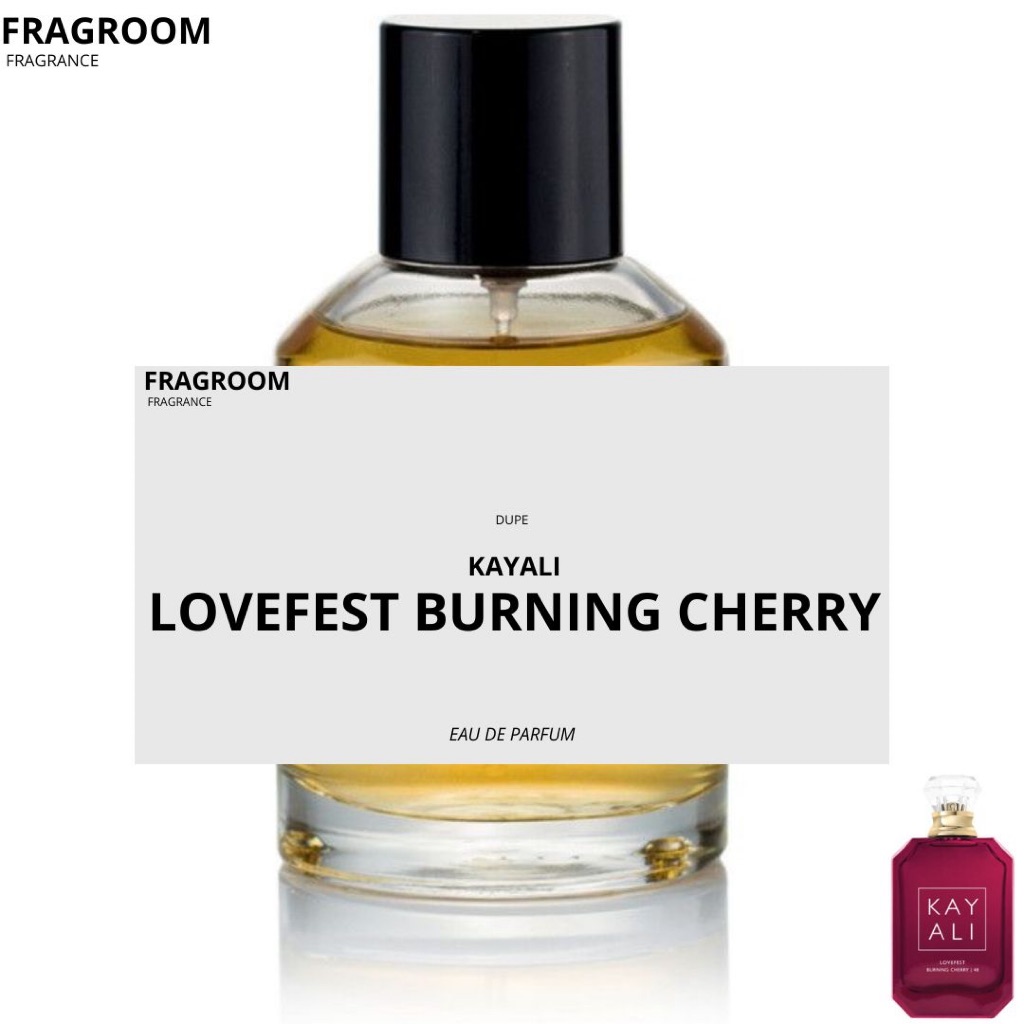 Jual Parfum Kayali Lovefest Burning Cherry Dupe by Fragroom - Parfum ...