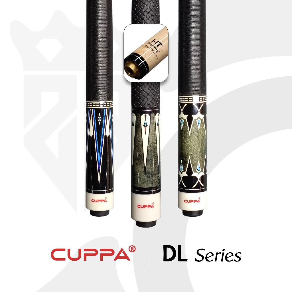Jual Cuppa DL Premium Series Low Deflection Play Cue Stick - Paket ...