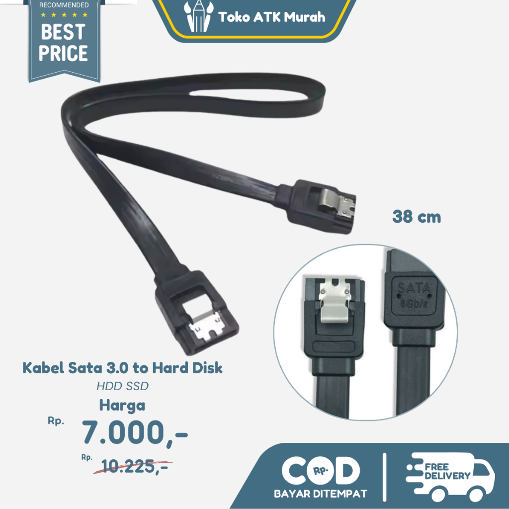 Jual Kabel Sata 3.0 to Hard Disk Drive HDD SSD | Shopee Indonesia
