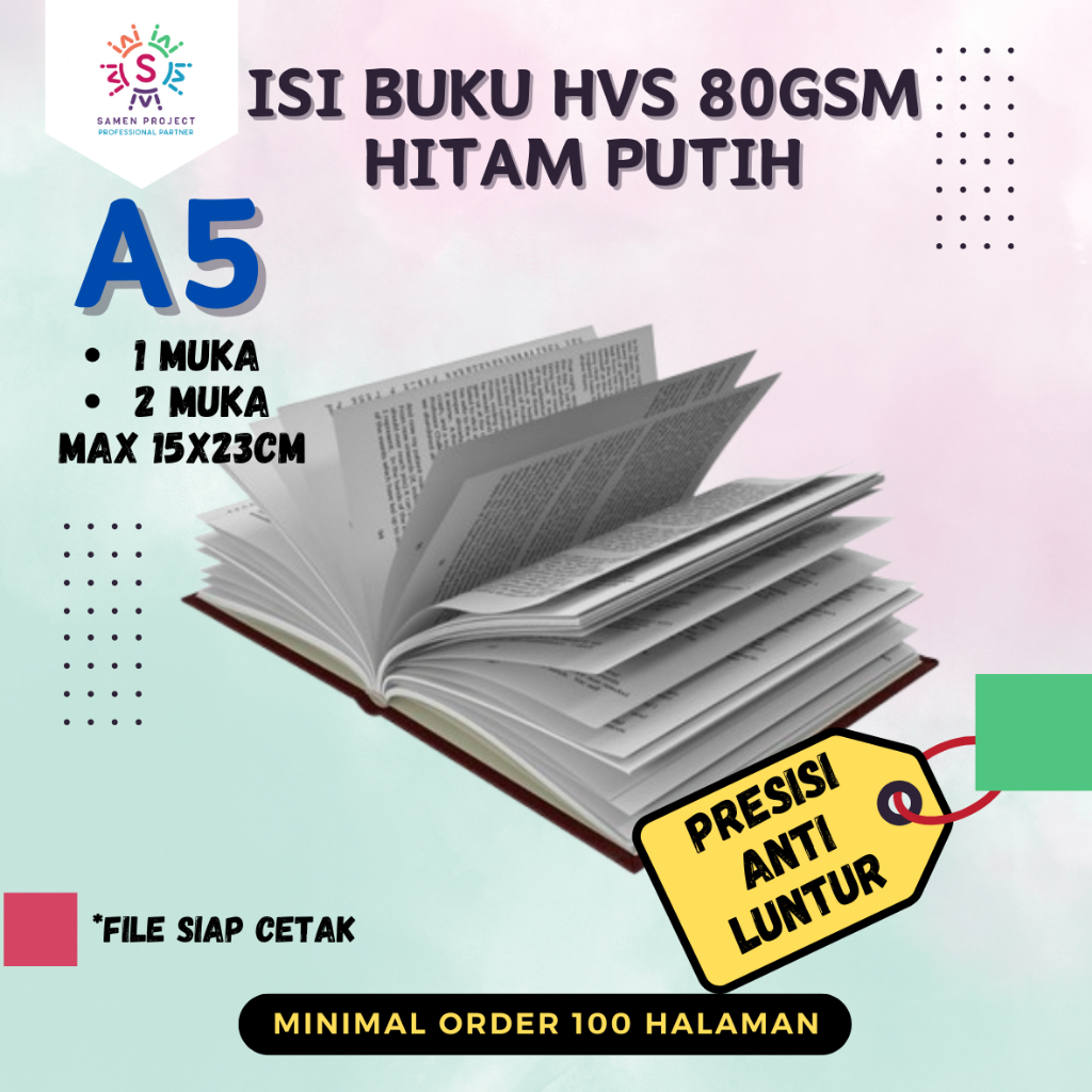 Jual Print Cetak Isi Buku Modul LKS Dokumen Surat kartu Ucapan ...