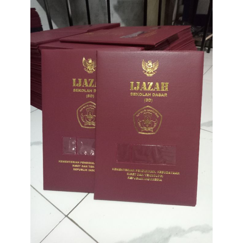 Jual Cover Ijazah SD || Sampul Ijazah Sekolah Dasar. Isi 4 Lembar (Umum) | Shopee Indonesia