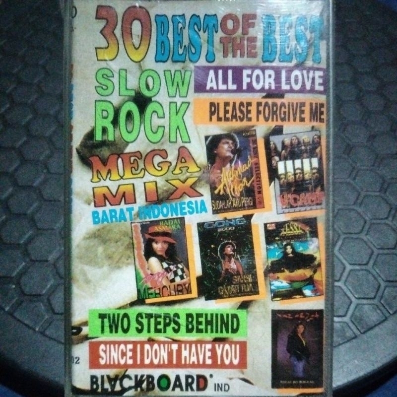 Jual Kaset pita full box original TOP MULUS"30 BEST OF THE BEST SLOW ROCK" | Shopee Indonesia