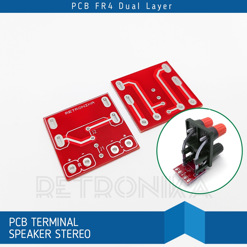 Jual PCB Terminal Speaker 4 pin - Dual Layer | Shopee Indonesia