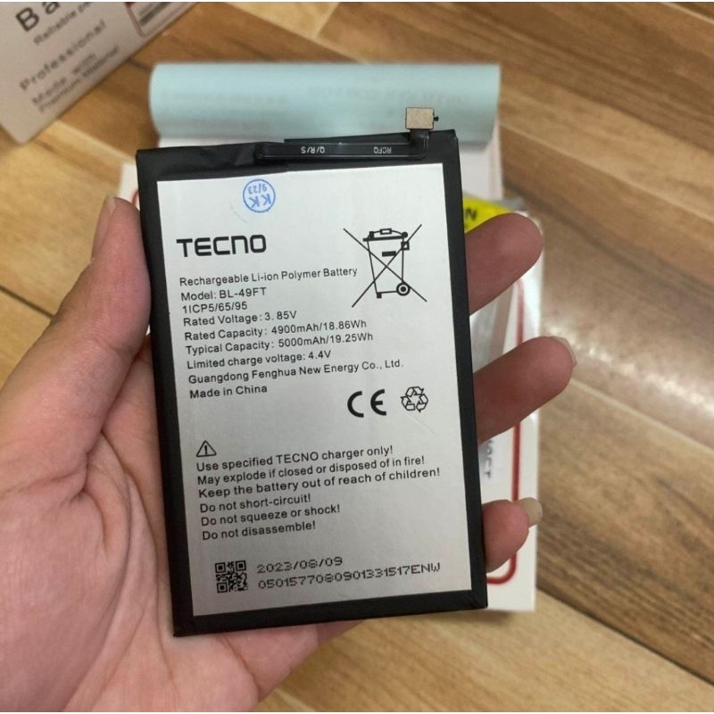 Jual Batre Baterai HP TECNO Camon 15 CD7 ORIGINAL Model Battery Batrei ...