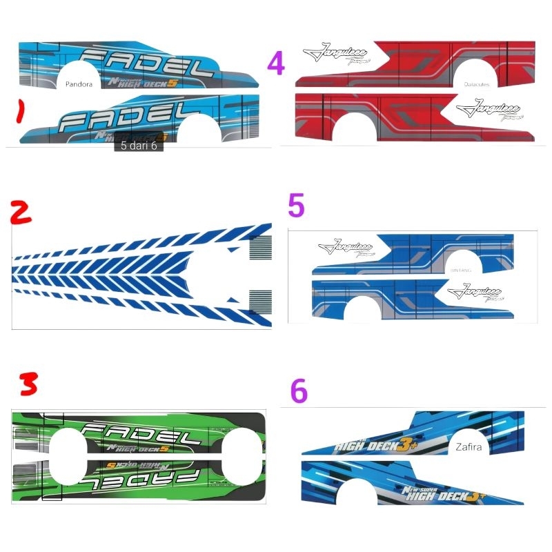 Jual Livery miniatur bus plastik skala 1:35 | Shopee Indonesia