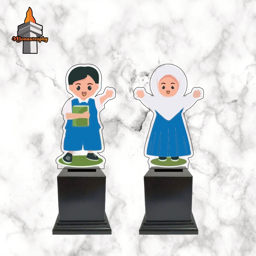 Jual Piala Wisuda Akrilik Custom - Piala Wisuda Anak Tk Piala Wisuda ...